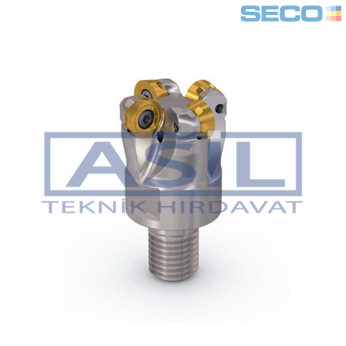 Asil, R217.29I-06 Yuvarlak Uç 6 mm Combimaster Kopya Frezeleme,SECO