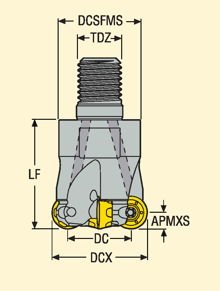 Asil, R217.29I-06 Yuvarlak Uç 6 mm Combimaster Kopya Frezeleme,SECO