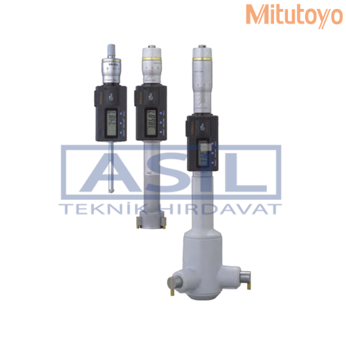 Asil, Dijital 3-Nokta Temaslı (468) İç Çap Mikrometresi,Mitutoyo